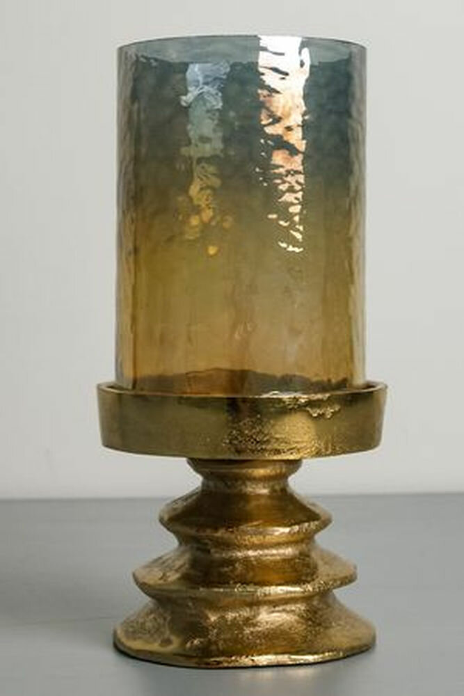 Декоративный подсвечник чериш, металл, стекло, 23 см, Кэминг (Kaemingk) 519139