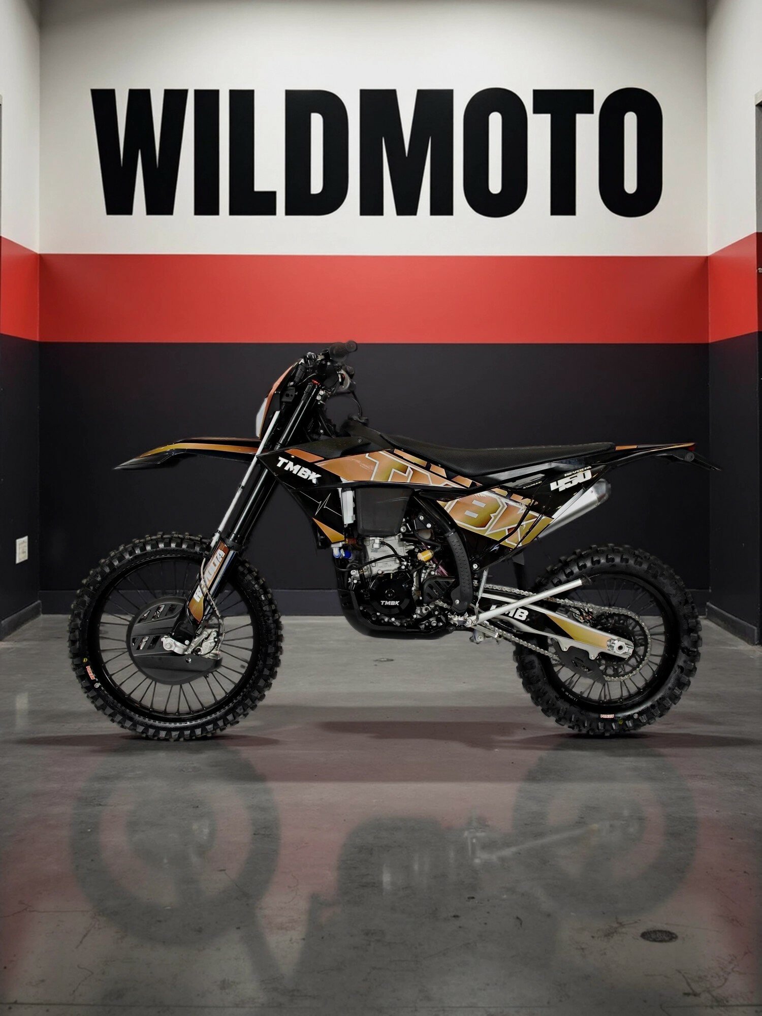 Мотоцикл TMBK REVOLTA, крос, эндуро, 450см3, двигатель ZS194MQ мощностью ❗45 л. с.❗ балансир. вал.