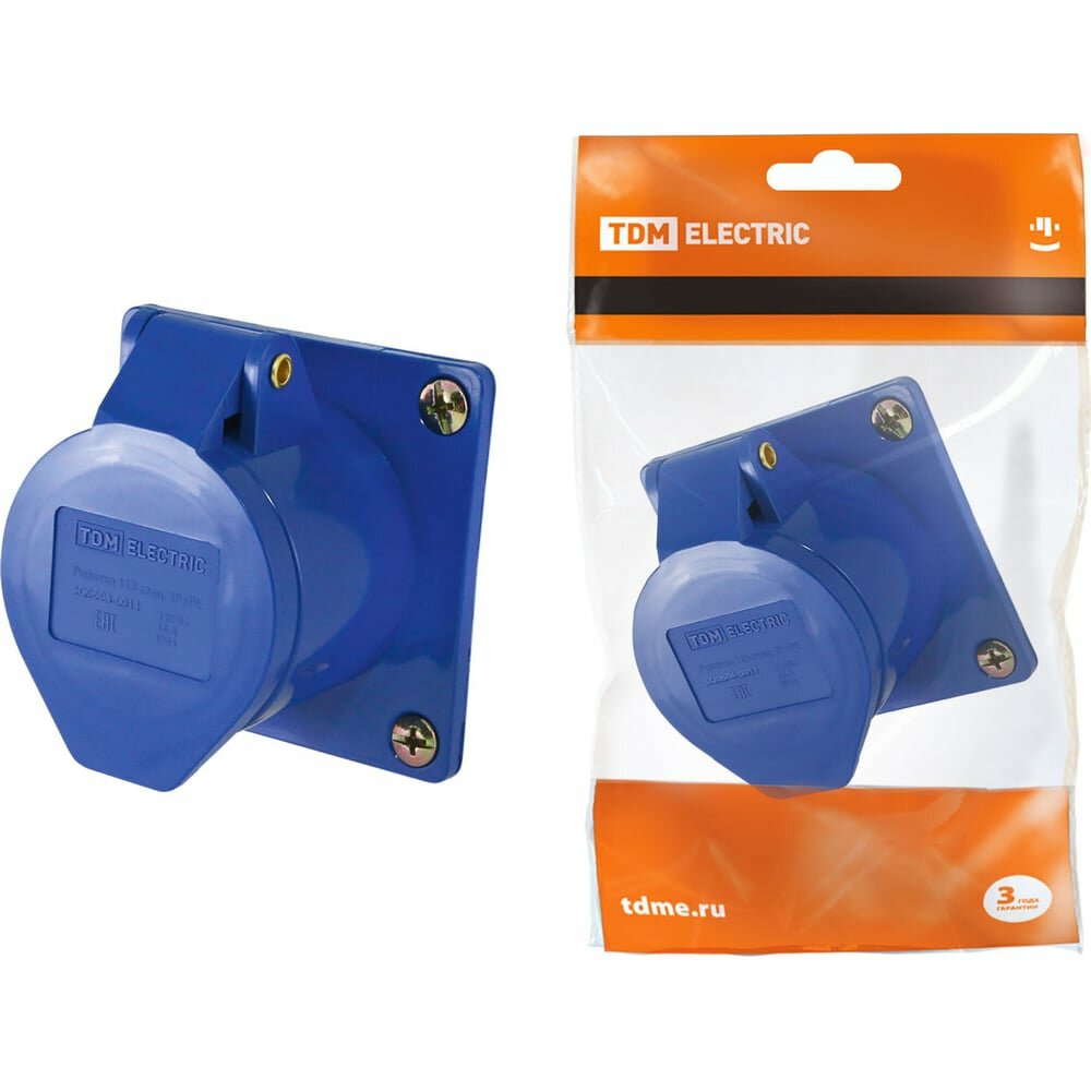 Скрытая розетка TDM ELECTRIC 413