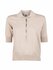 Топ Alpha Studio Button polo top, размер 42, разноцветный
