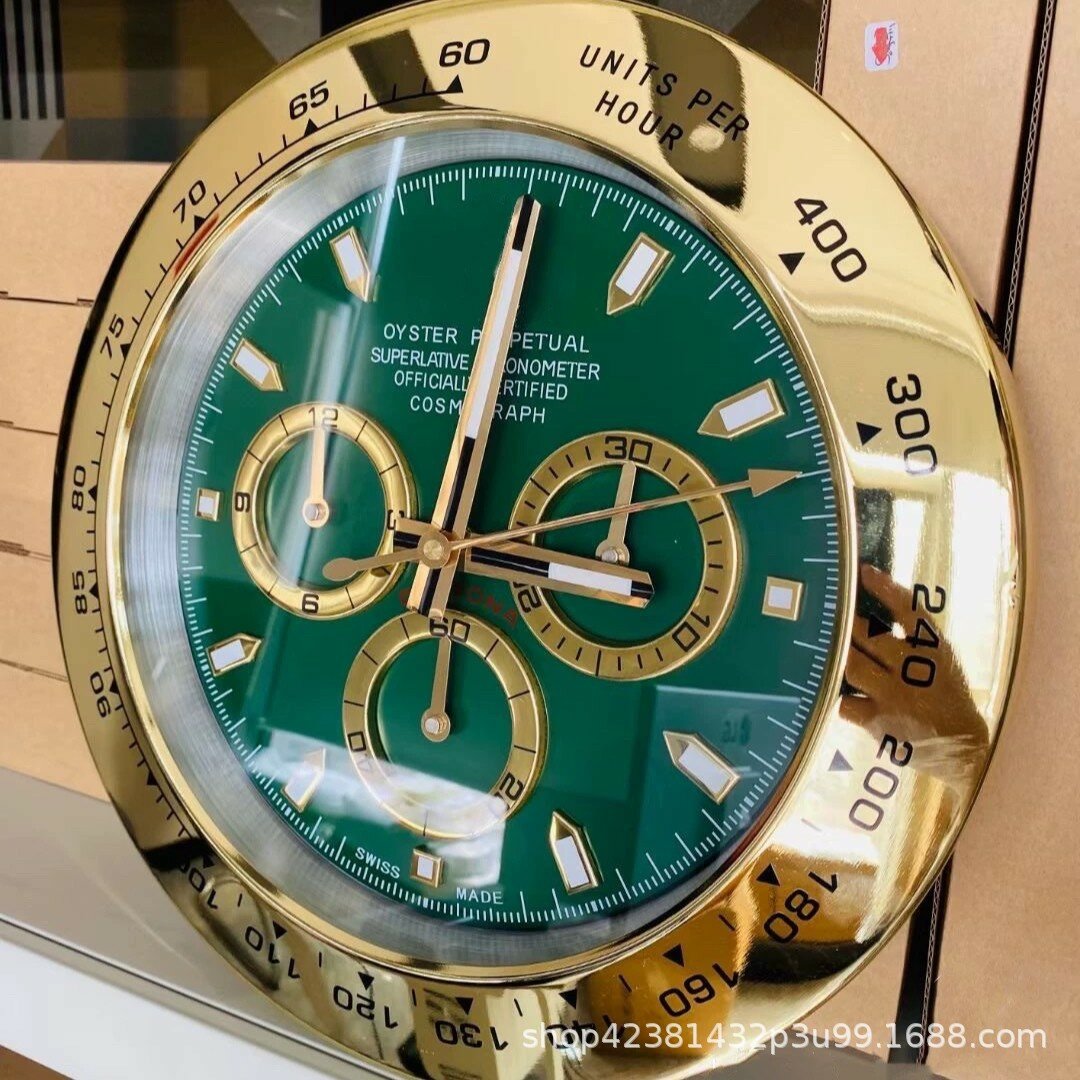 Настенные часы R L X Submariner GMT Daytona серии 14inch в металлическом корпусе, прямые поставки с