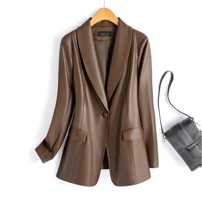 Куртка кожаная