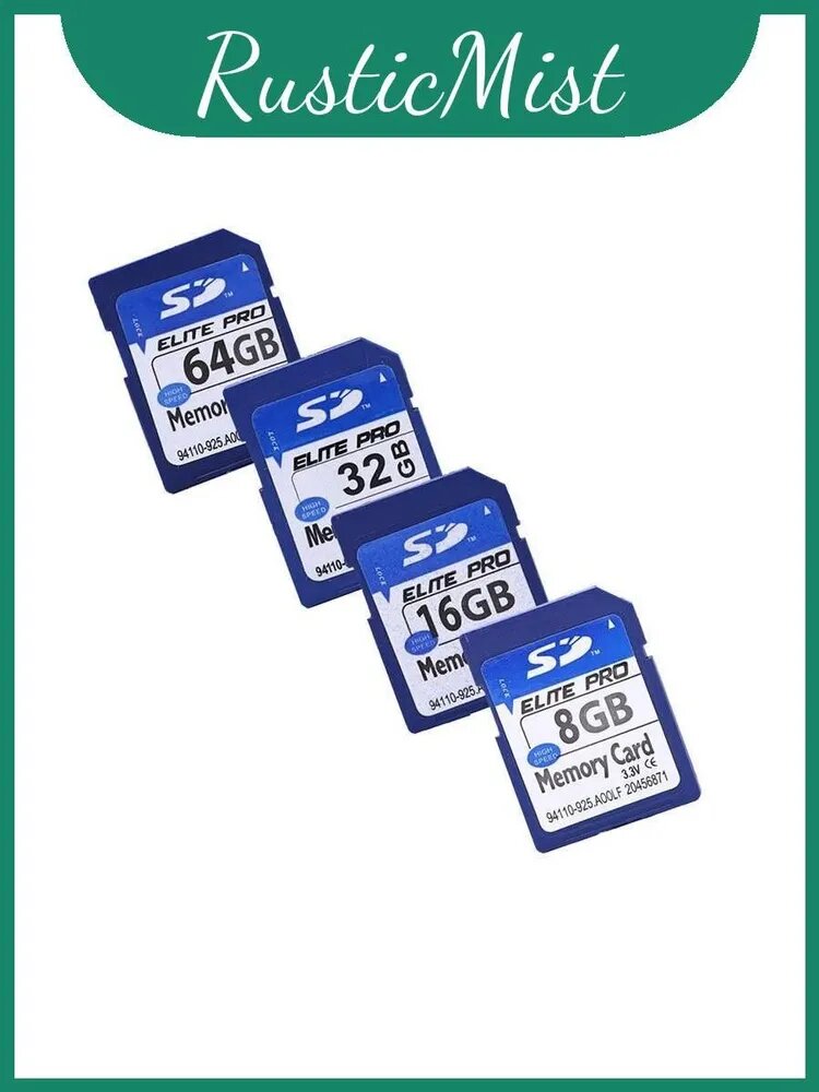 Карта памяти SD Class 10 16GB для фотоаппаратов Elite Pro SDXC