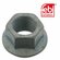 FEBI 04232 гайка! болта карданного вала М16x1.5, H=14, SW22 \MAN