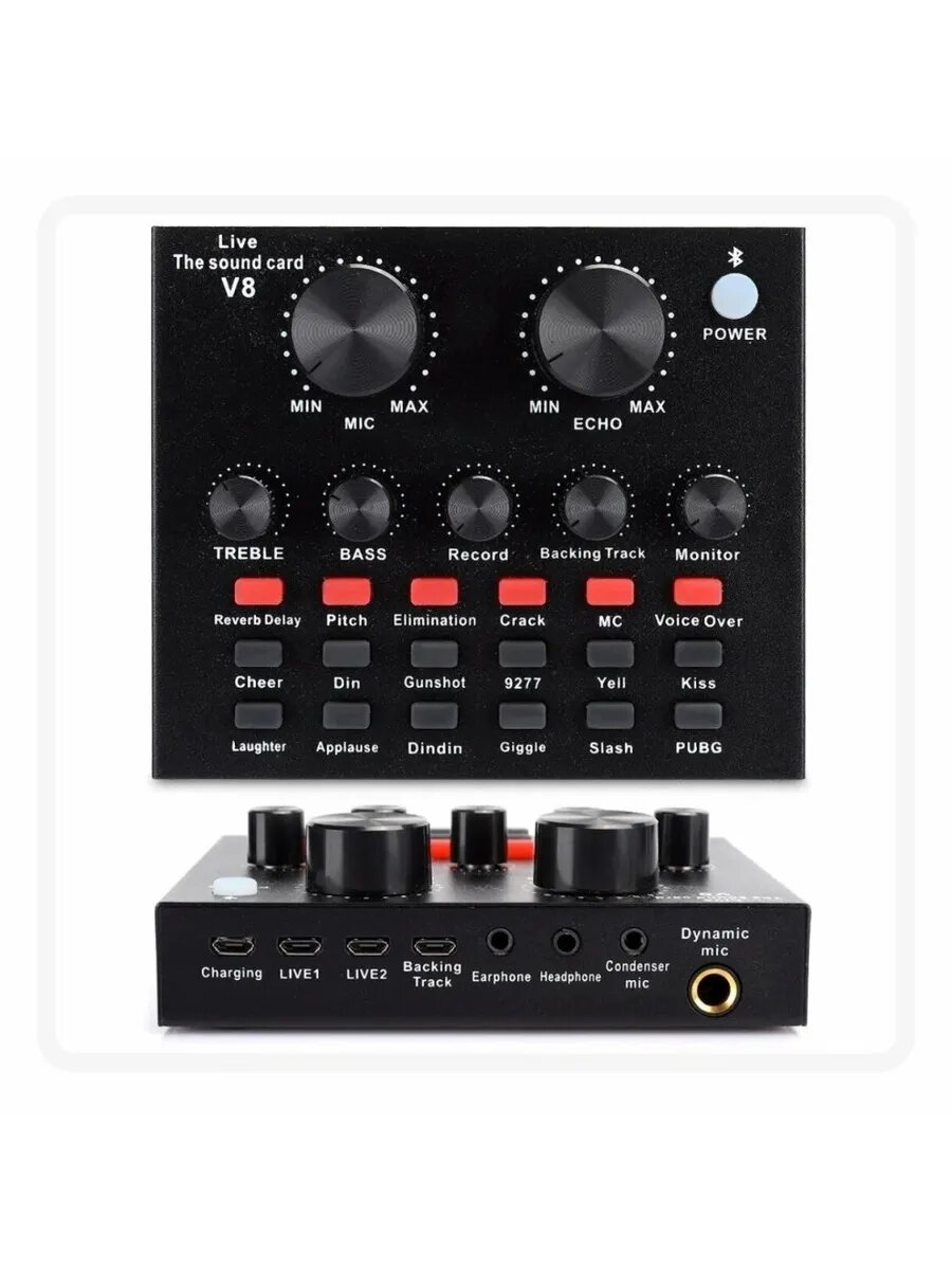 Портативный аудиоинтерфейс для профессиональной записи