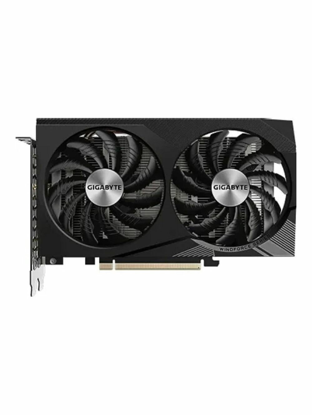 Gigabyte Видеокарта GeForce RTX 3050 WINDFORCE OC V2 GDDR6 8 ГБ 128 бит 1792 МГц PCI-E 4.0 DisplayPort х 2 HDMI х 2 (GV-N3050WF2OCV2-8GD)Gigabyte Видеокарта GV - N3050WF2OCV2 - 8GD