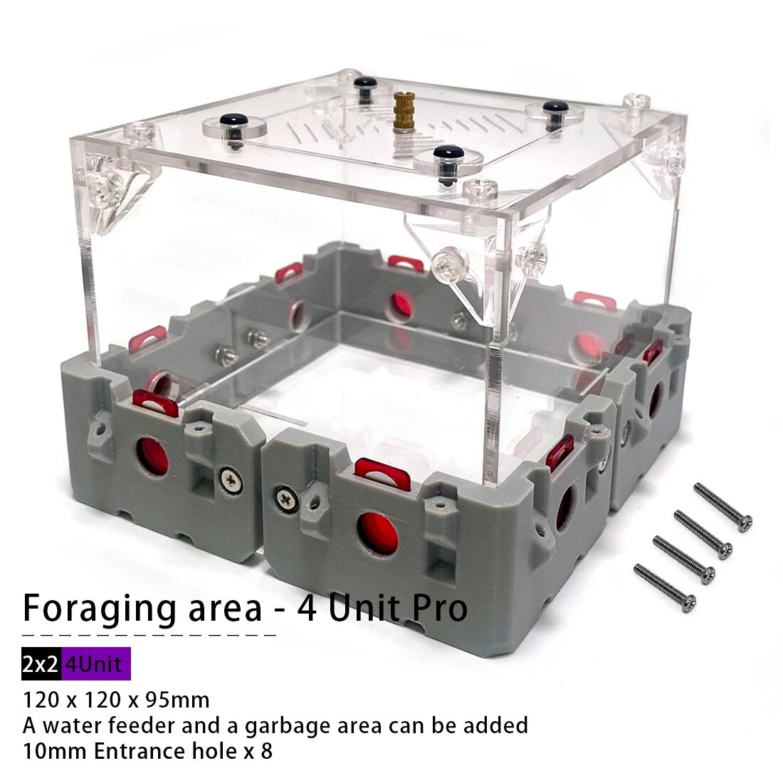 Формикариум Ants Keeper Lego 4 Unit Pro