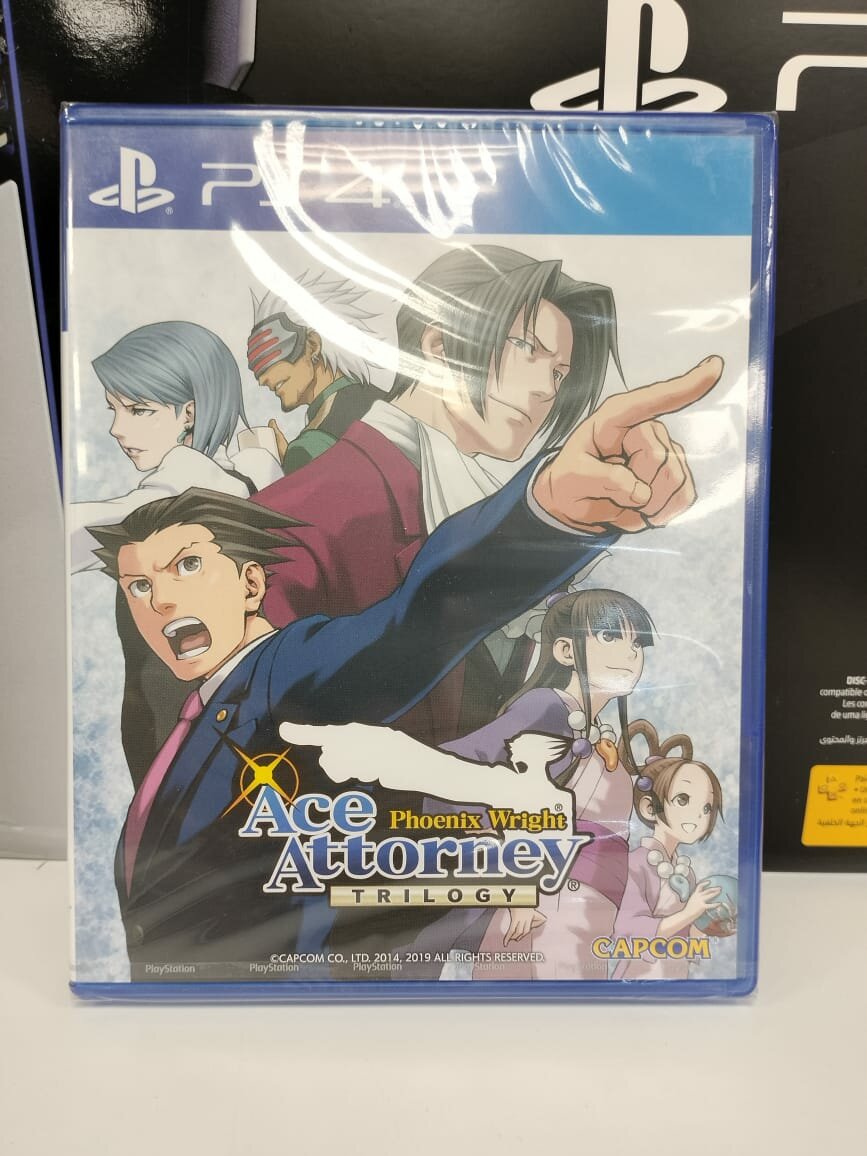 Phoenix Wright Ace Attorney Trilogy [PS4, английская версия](SPC)