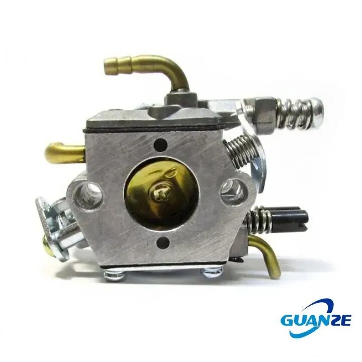 Карбюратор для бензопилы 45/52-см3 с подкачкой, запчасть для бензоинструмента