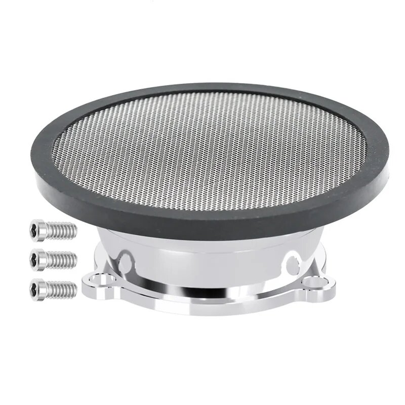 Воздушный фильтр мотоцикла с сеткой, Silver