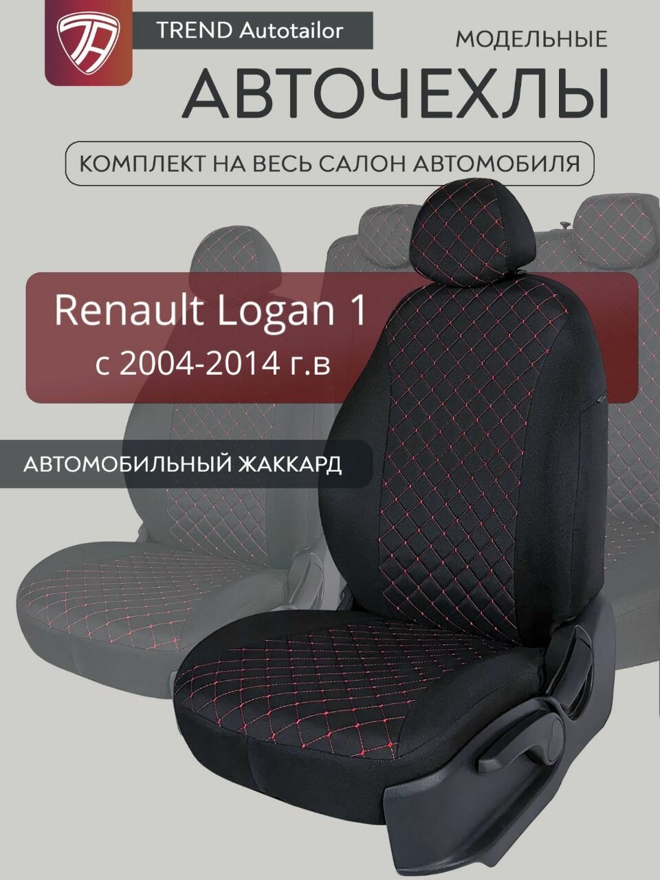 Чехлы модельные на Рено Логан 1 / Renault Logan 1 (2004-2014)