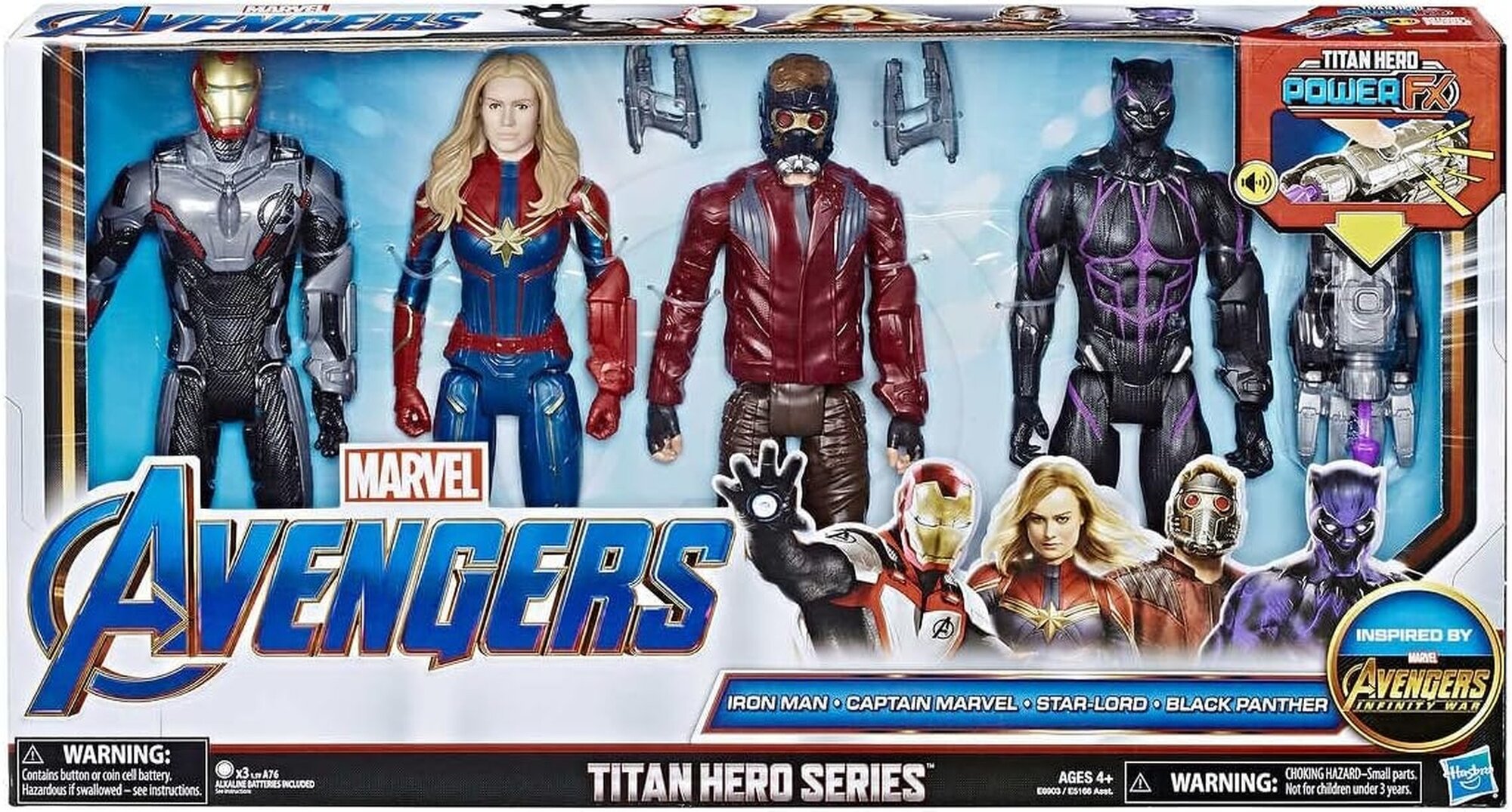 Фигурка Hasbro Marvel Avengers - Набор из 4 фигурок супергероев - Хасбро E6903