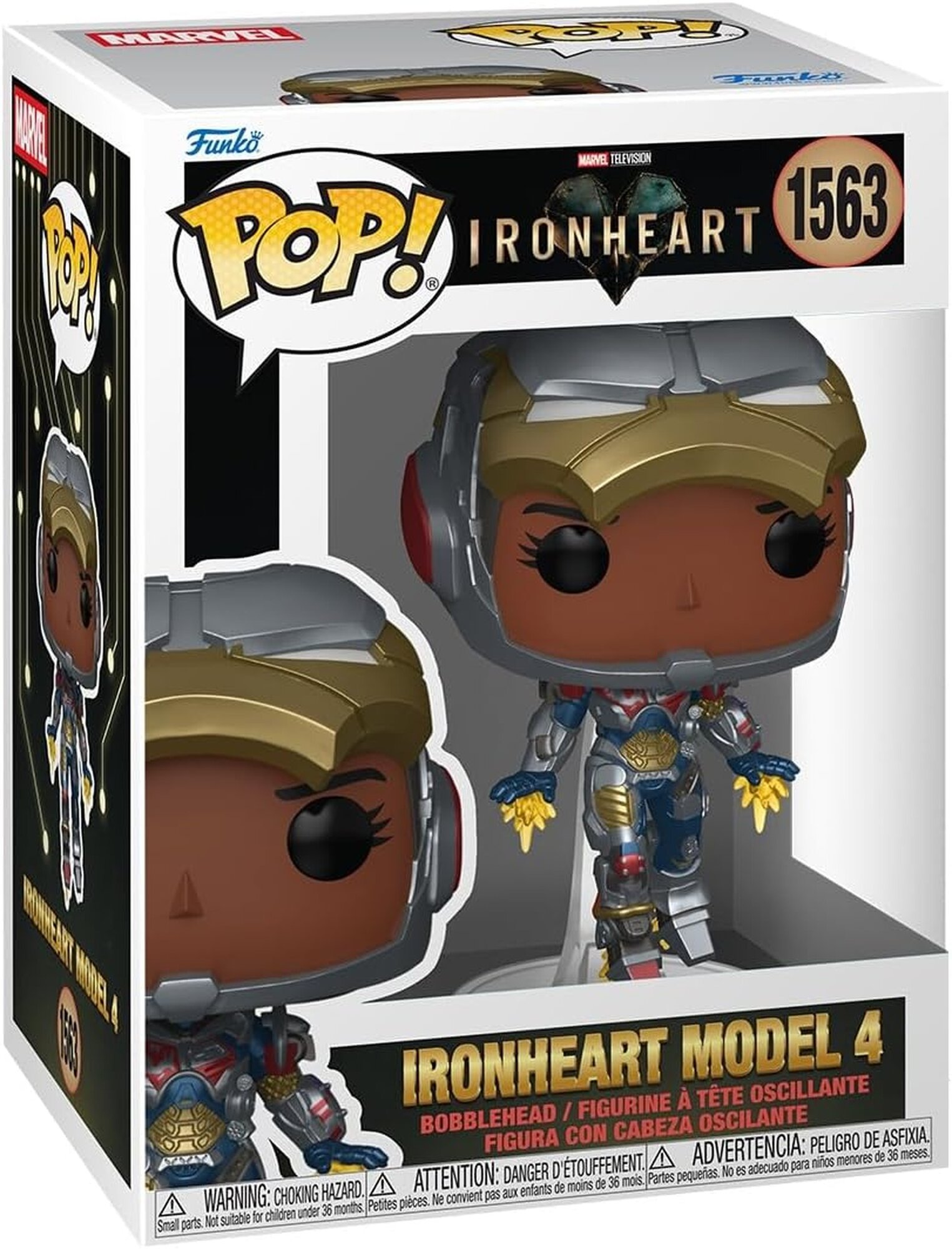 Фигурки Funko Pop - Коллекционная фигурка MARVEL Железное сердце Ironheart Armor Model 4 - Фанко 1563