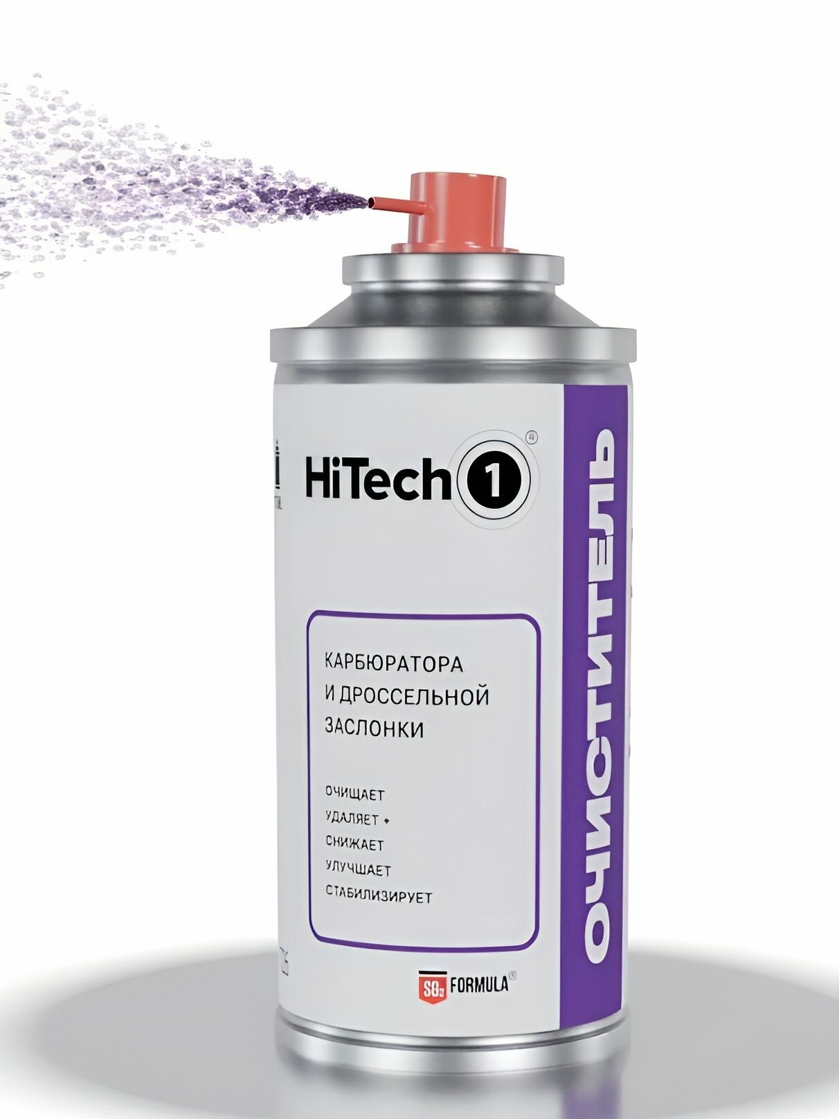 726 HiTech1 Очиститель Карбюратора и Дроссельной заслонки, 210 мл.