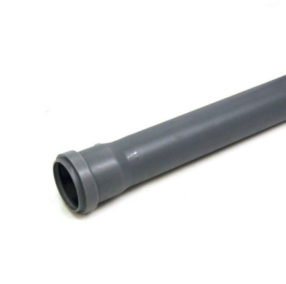 Труба REFIT диаметр 50 мм, длина 500 мм, толщина стенки 1.8 мм, полипропиленовая канализационная