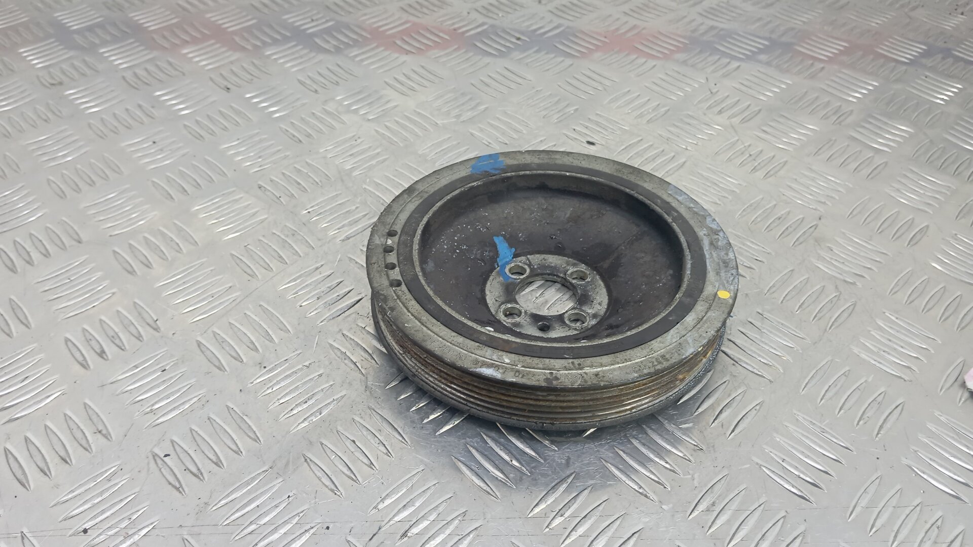 Шкив коленвала демпферный дизельный OPEL ZAFIRA B, Номер 614359, 93192547