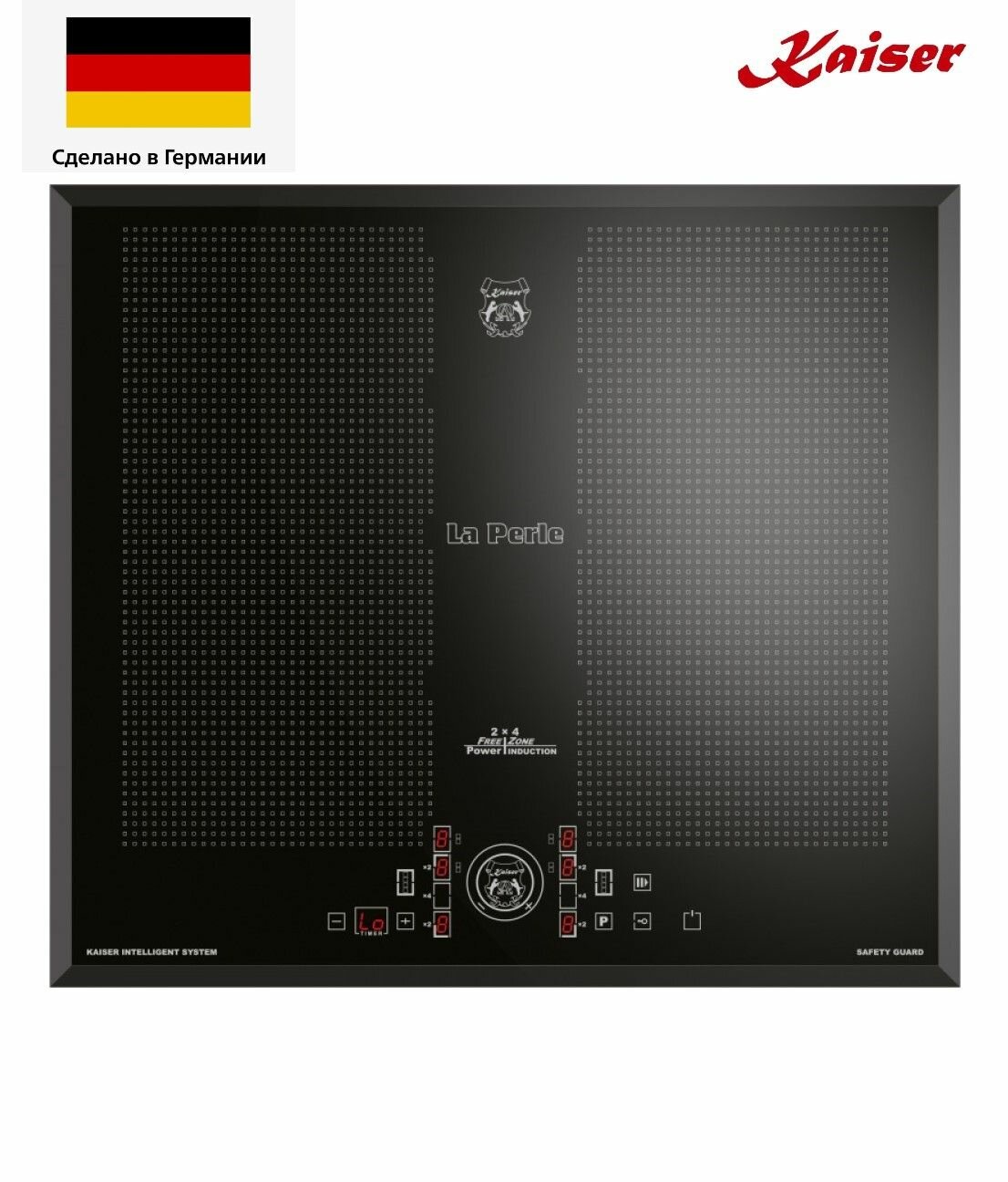Индукционная варочная панель 58х52 см Kaiser KCT 67 FI черная