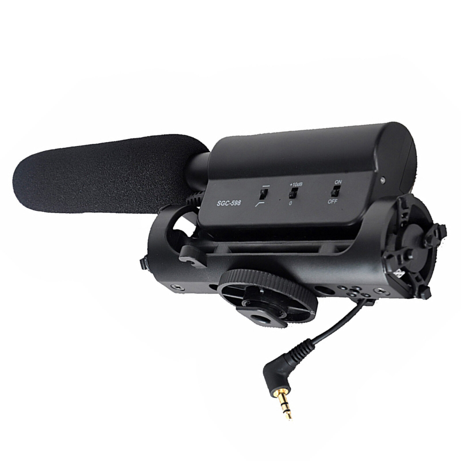 Конденсатор фотография Интервью записывает микрофон для Canon Nikon Camera DSLR DV SGC-598