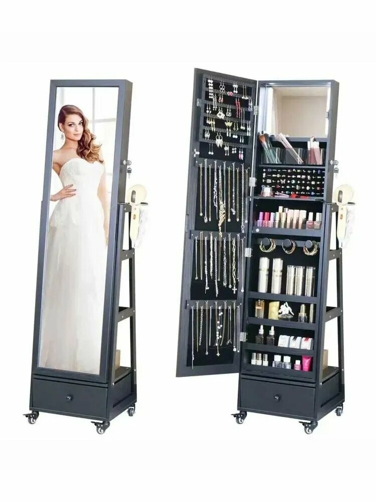 Зеркало напольное, 37 см х 158 см, 1 шт