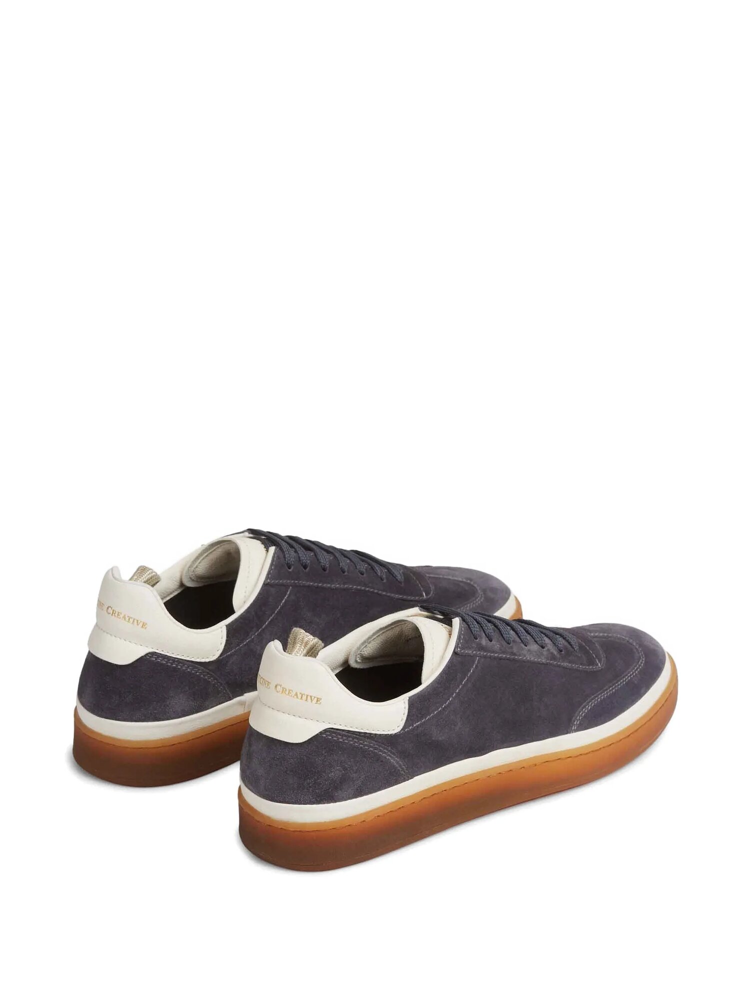 Кроссовки Officine creative Suede lace-up sneakers, размер 42, blue — фото 1