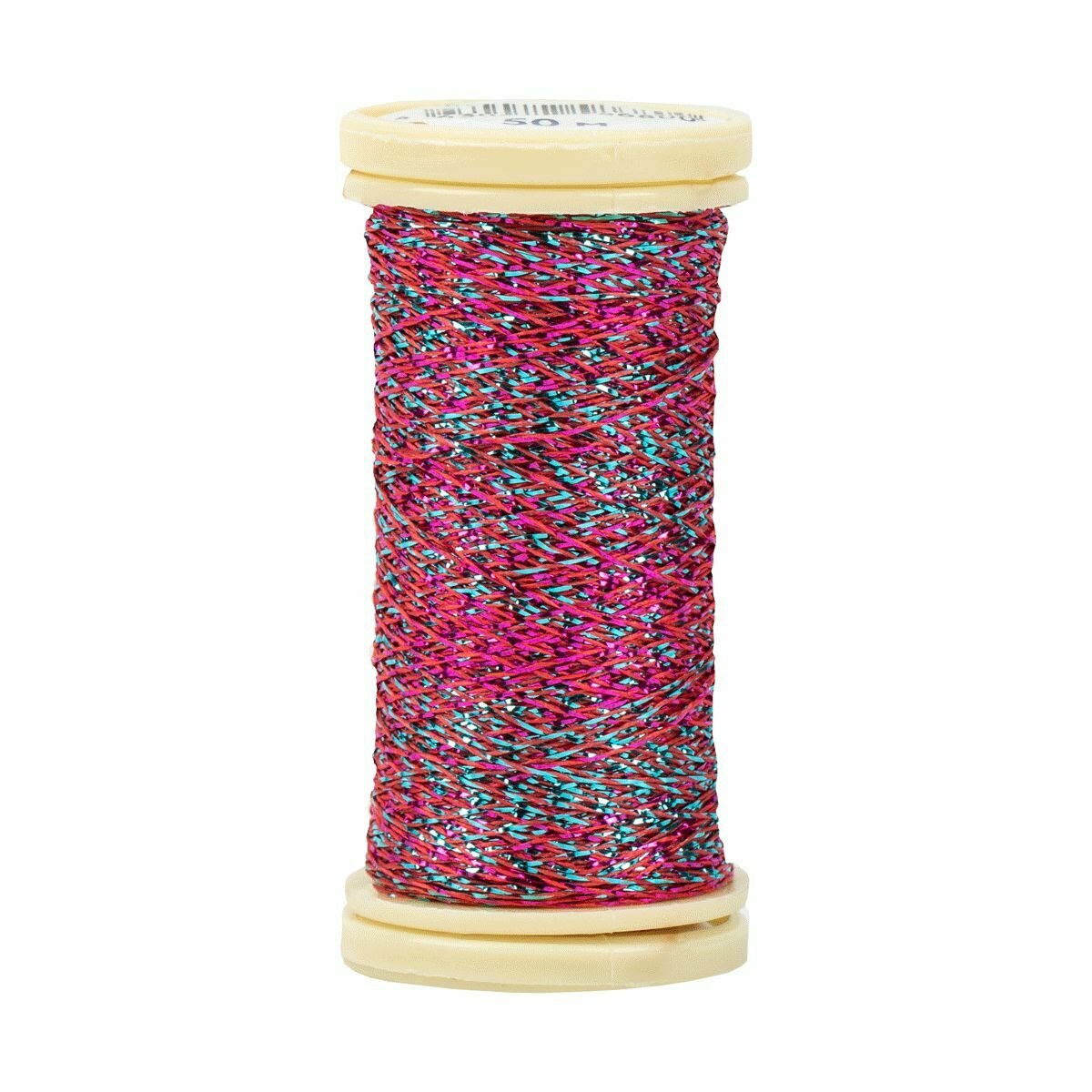 Нитки для вышивания "Brill" 50 м, металлик 100%, цвет: M-127 (2 шт.)