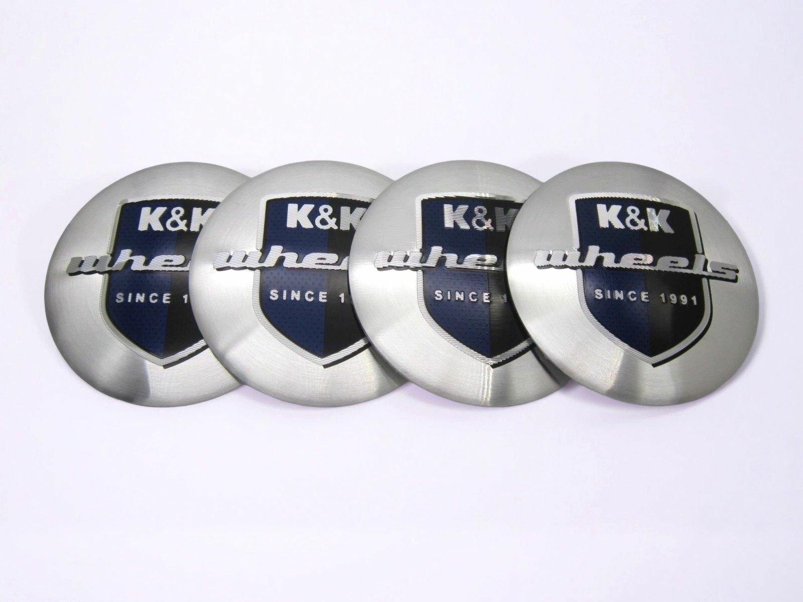 Наклейки на диски K&K wheels 60 мм алюминий сфера