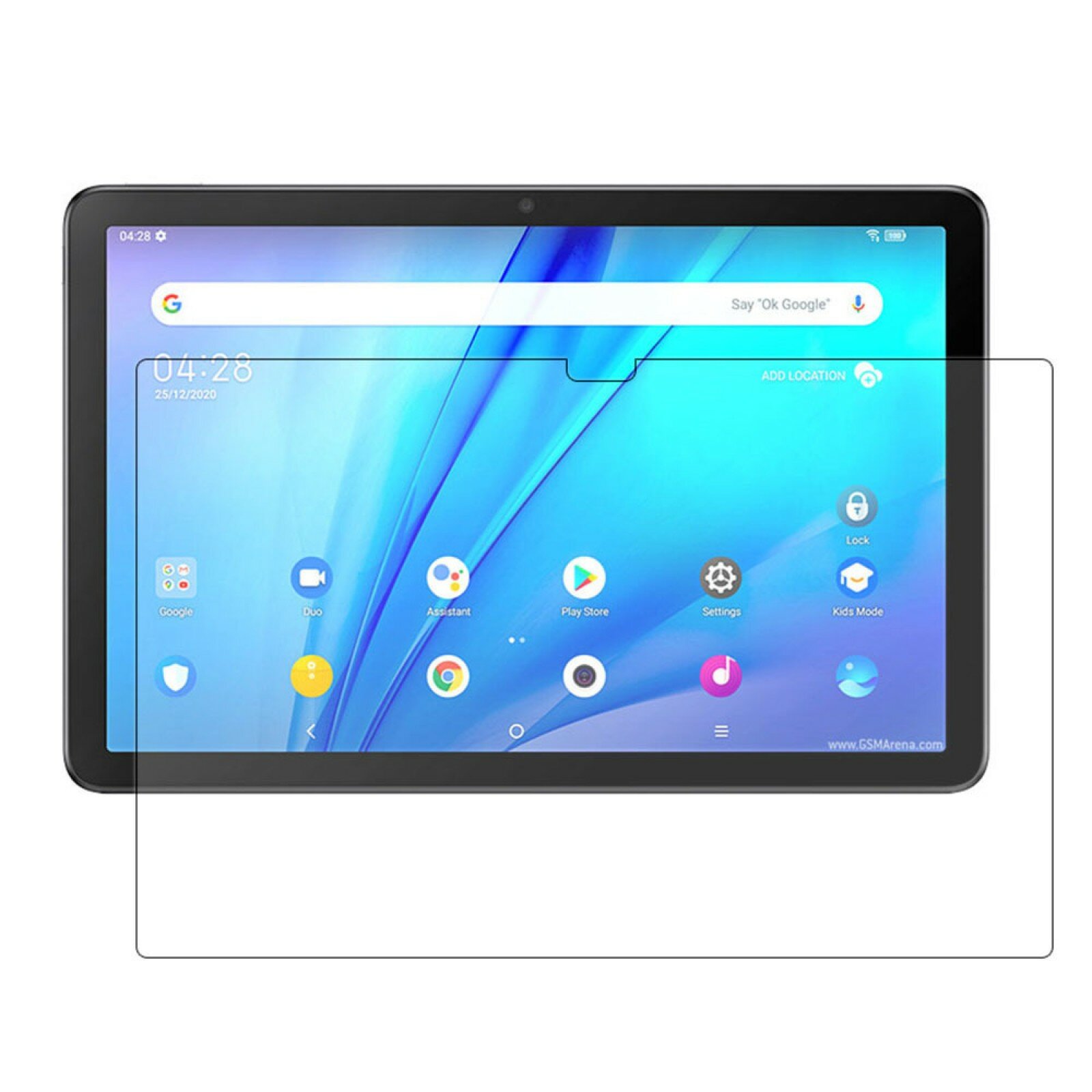 Защитное закалённое стекло MyPads Forti Glass для планшета Blackview Tab 13 с олеофобным покрытием