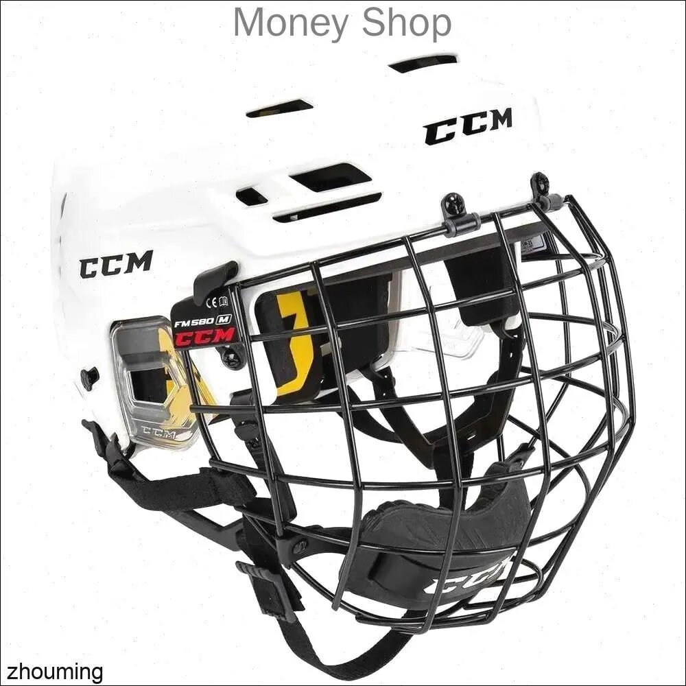 Шлем CCM TACKS 210 защитный хоккейный, размер: M, для мужчин, белый