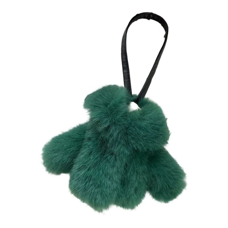 Плюшевый брелок-одежда для ключей, Зеленый