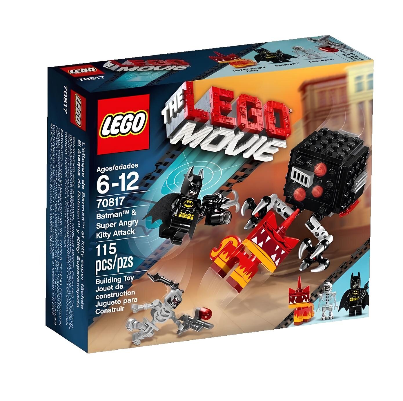 Конструктор LEGO Movie 70817 Бэтмен и Супер Злая Кисонька атакуют