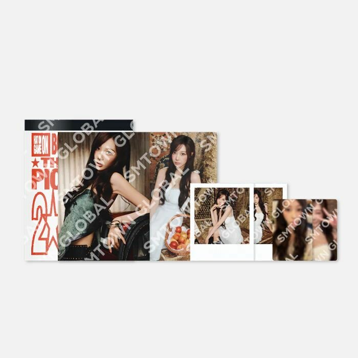 Набор случайных коллекционных карточек_aespa A ver. - 2026 SM ARTIST SEASON'S GREETINGS MD