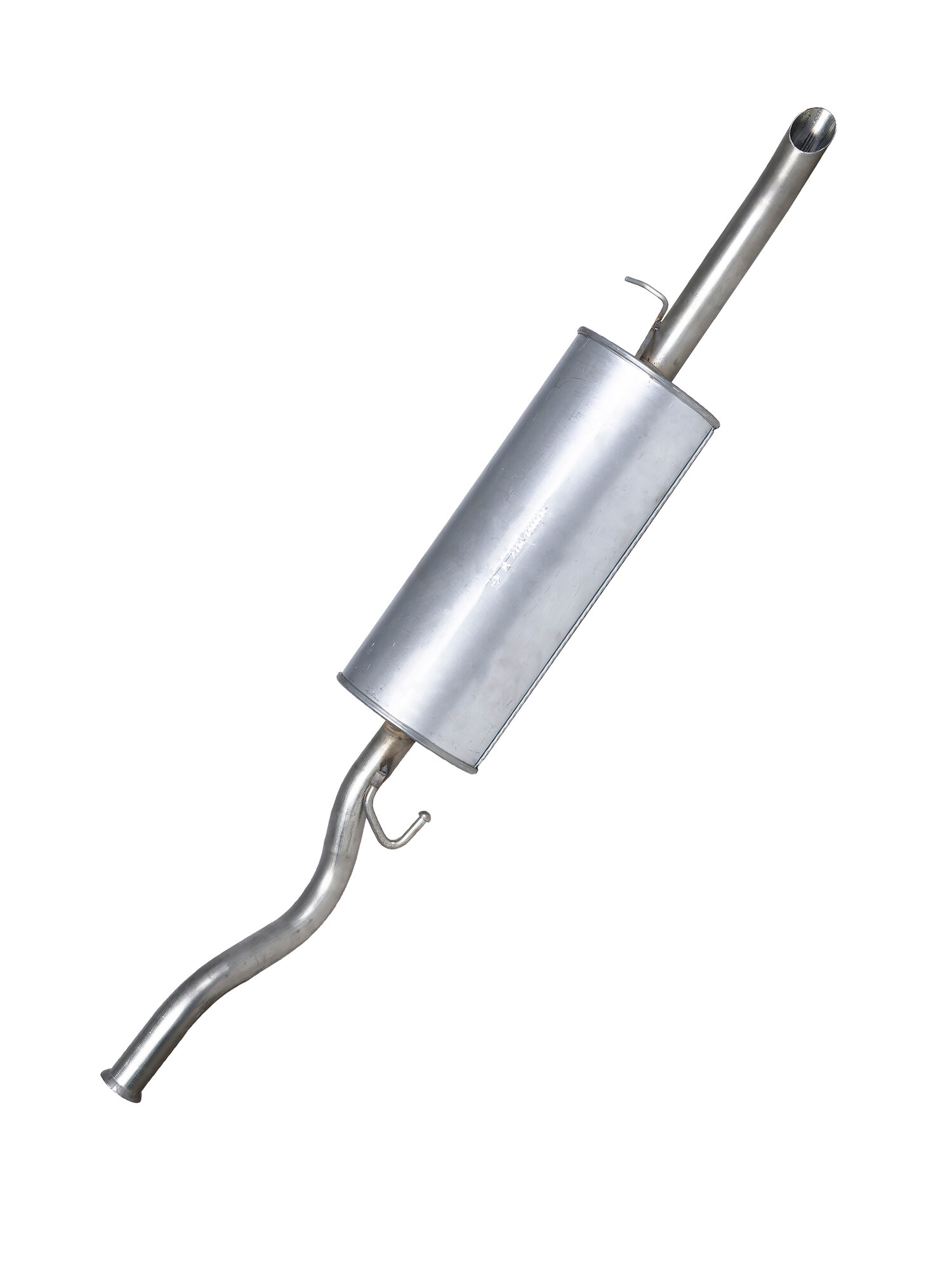 Глушитель нерж. для а/м ВАЗ 2170, ВАЗ 2171 Приора седан, универсал / LADA 2170, 2171, нержавеющая алюминезированная сталь