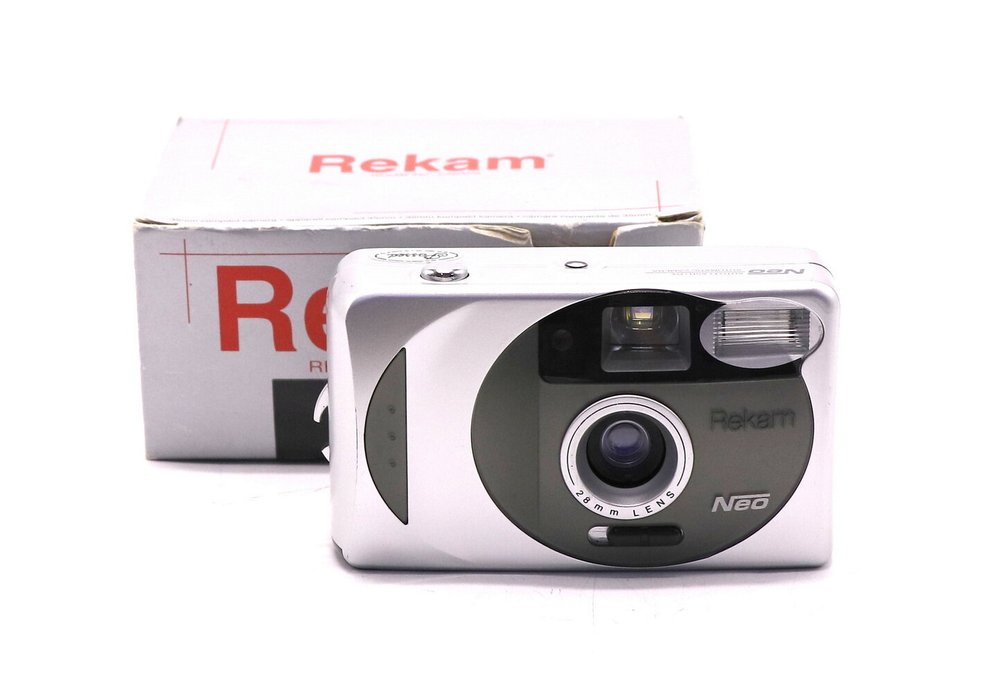 Компактный фотоаппарат Rekam Neo в упаковке