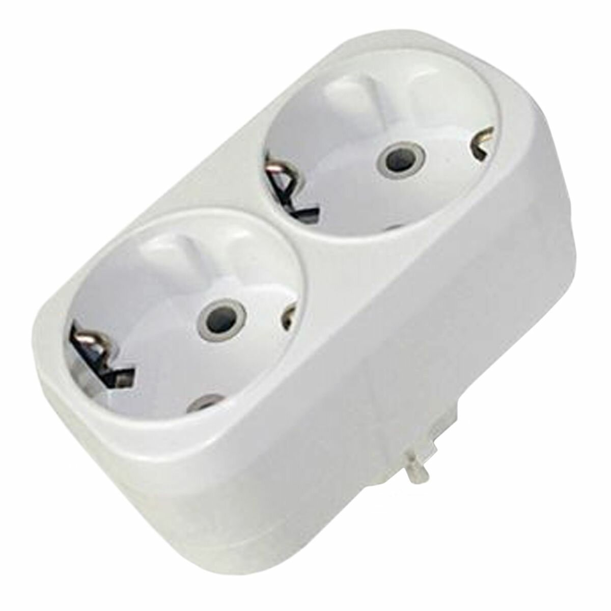 Разветвитель Tdm electric 2 розетки, с заземлением, 16А, степень защиты IP20 SQ1806-0026
