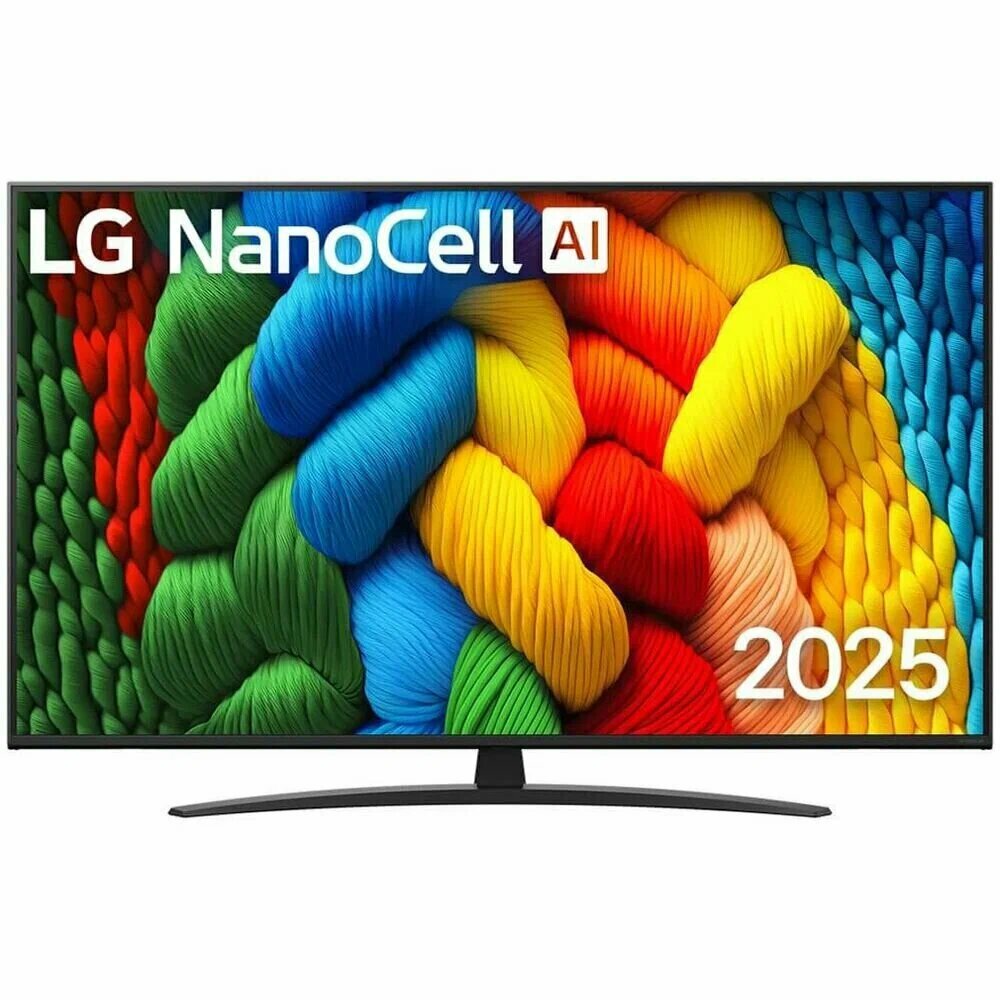 Телевизор LG 43" NanoCell 43NANO81A6A.ARUG (2025), Smart TV, 4K Ultra HD, WiFi, WebOS