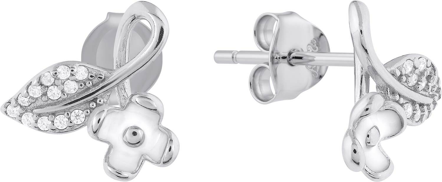 Серьги пусеты, 925 проба