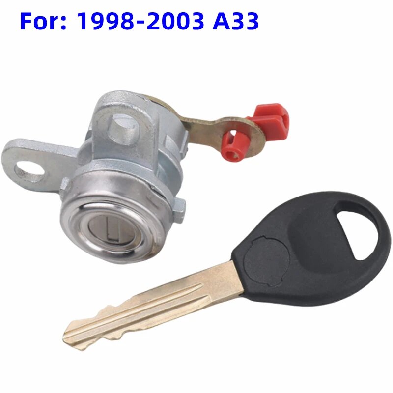 XIEAILI OEM автомобильный цилиндр замка левой двери для Nissan A33 1998-2003 годов с ключом 1 шт.