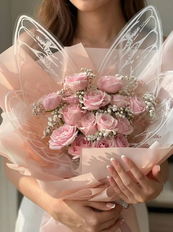 Букет из кустовых роз «Бабочка» — Букет из кустовых роз «Бабочка»