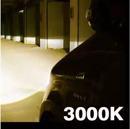 Светодиодные противотуманные фары 3000K 9006/HB4