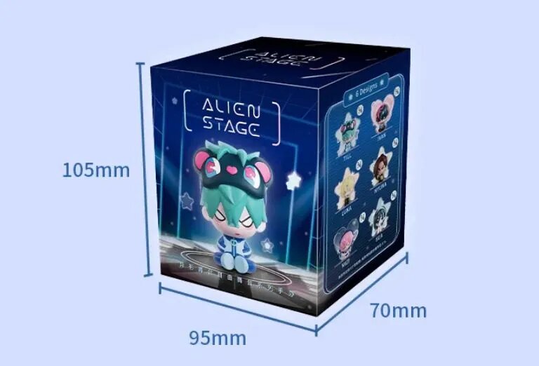Фигурка Alien Stage Blind Box, коллекционная, винил, унисекс, 14+