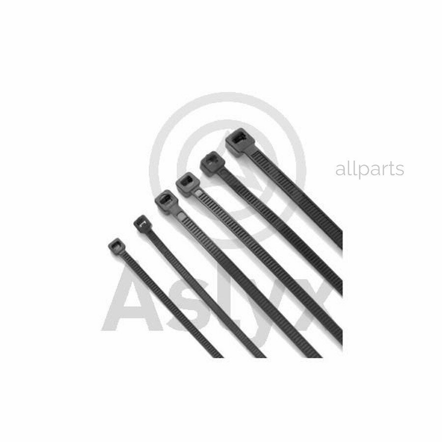 ASLYX AS-500196 Хомут пластиковый 7.6X450 чёрный (кратность продажи 100 шт)