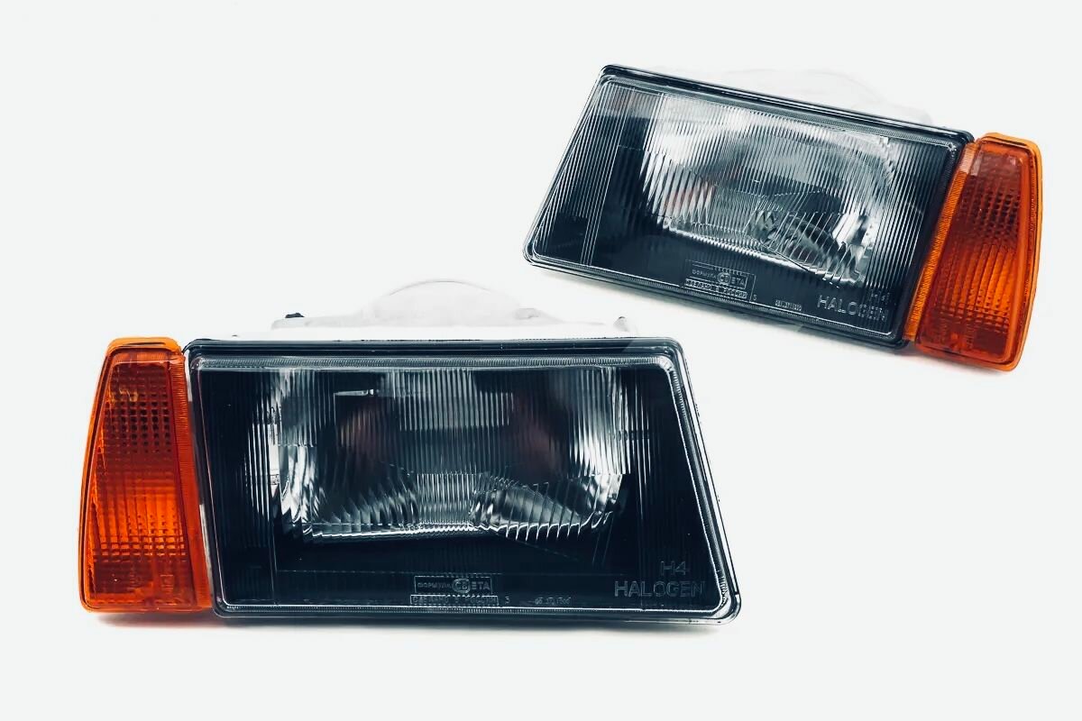 Комплект Фар Ваз 2109 с черными масками