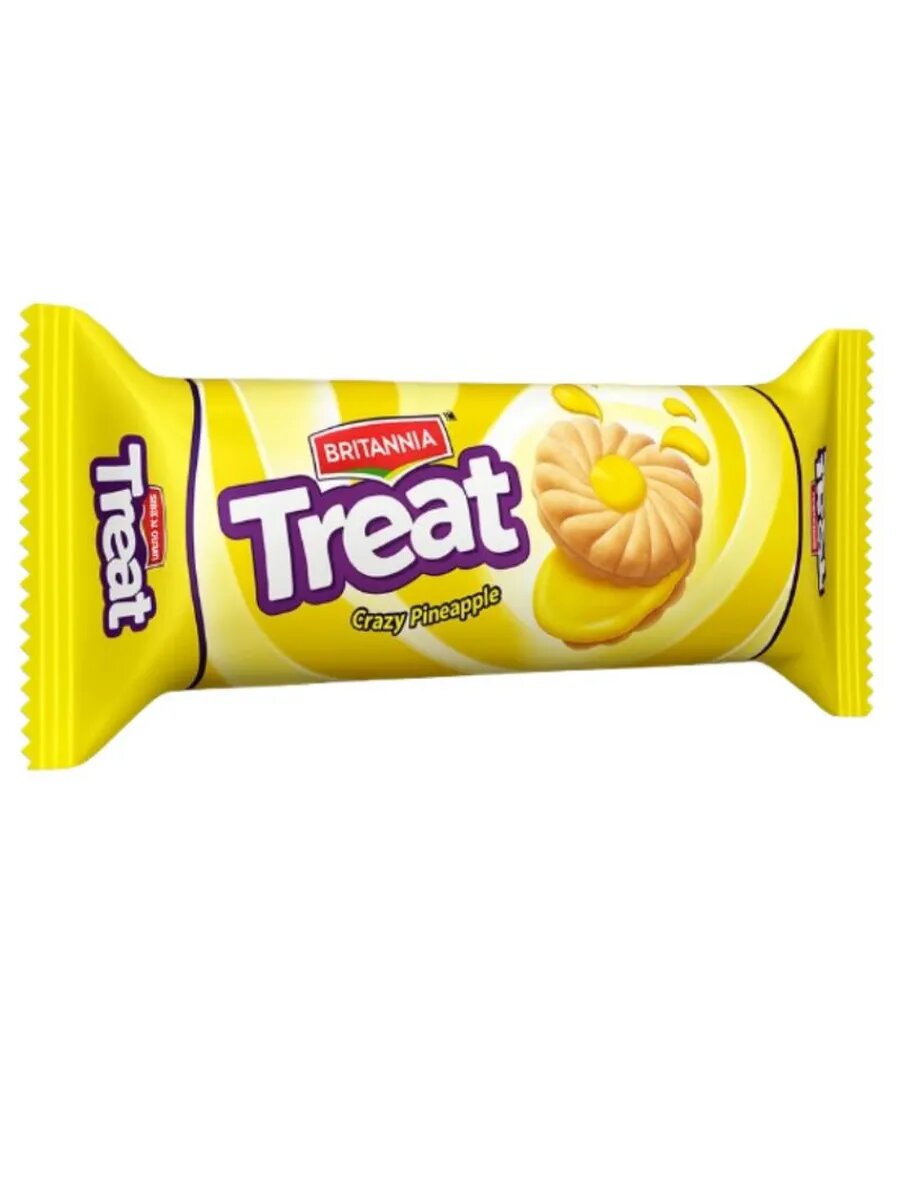 BRIT TREAT CRM PINEAPLE Печенье триат ананасовый КРЕМ100г)