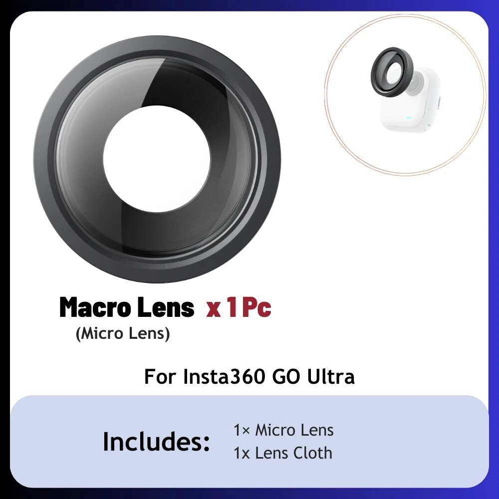 Аксессуары для Insta360 GO Ultra