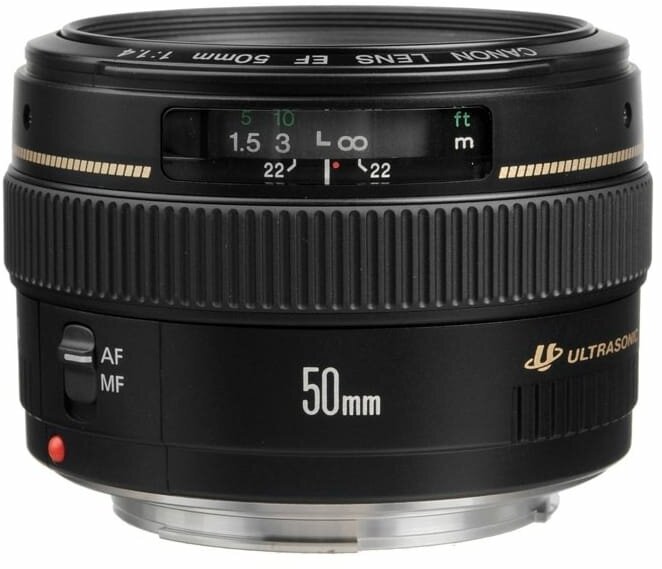 Canon EF 50mm f/1.4 USM Lens – Fast Prime, Excellent Condition