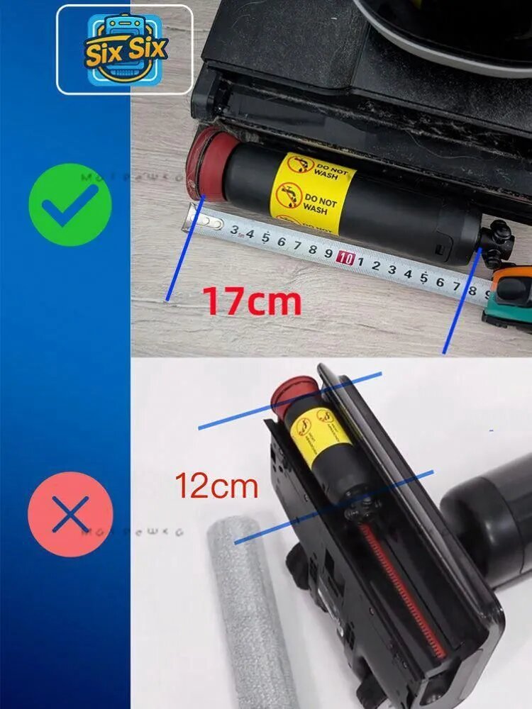 Щетка + фильтр HEPA для пылесоса Dreame 6 шт. для H12 Pro/Plus/Ultra, H12 Dual, H13 Pro Plus mix — фото 1