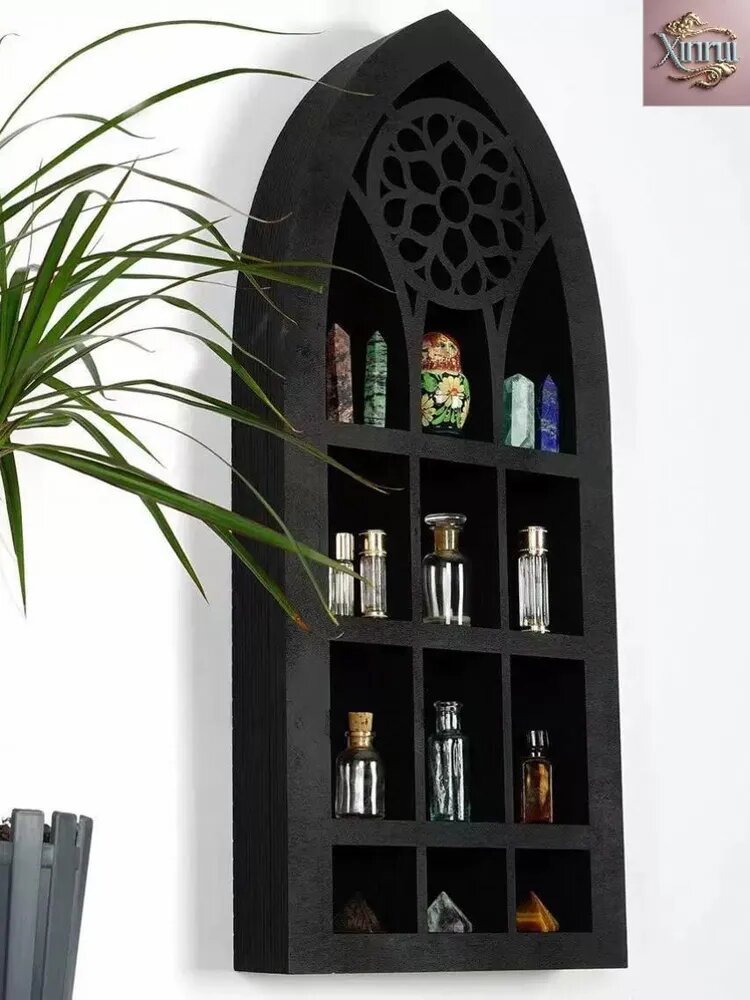 Декоративная рама из массива дерева, черная