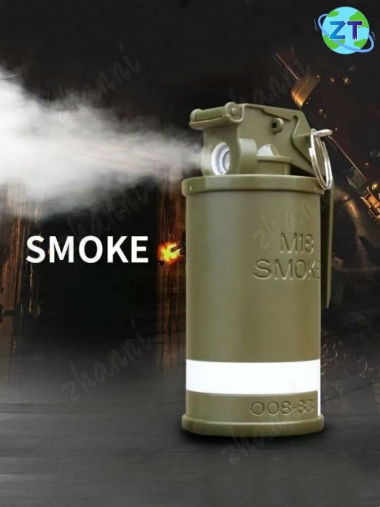 Дымовая бомба замедленного действия - акустическая граната - дымовая бомба - детская игрушка