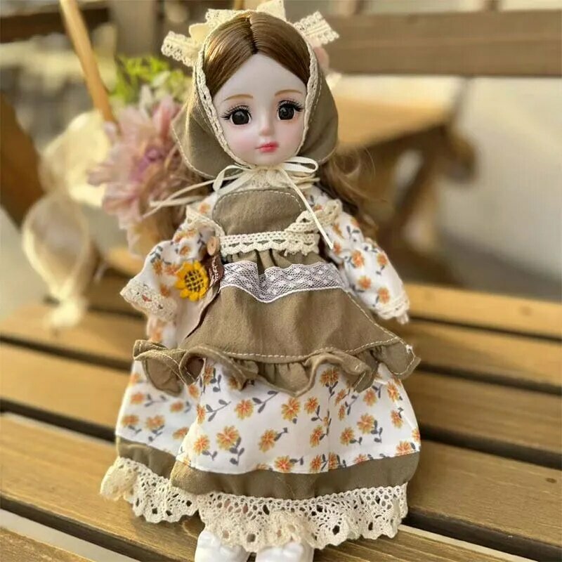 Коллекционная шарнирная кукла для девочки, 30см, БЖД