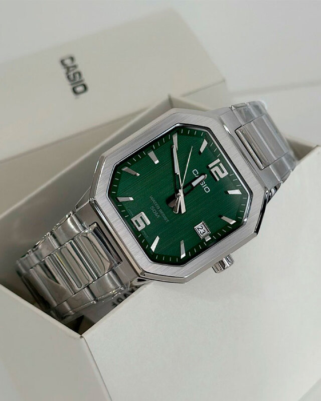 CASIO Collection Men, зеленый, — фото 1